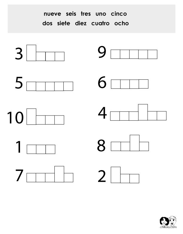 Number Worksheet Spanish | Free Worksheets Samples