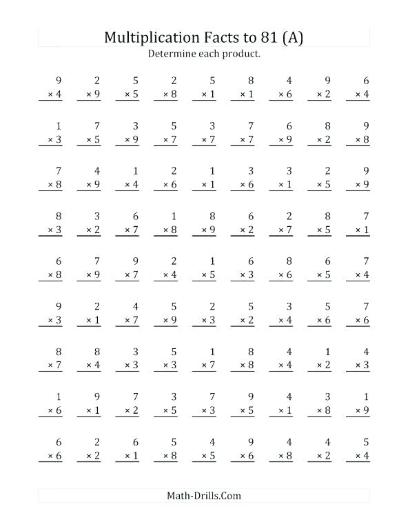 Related Facts Worksheets