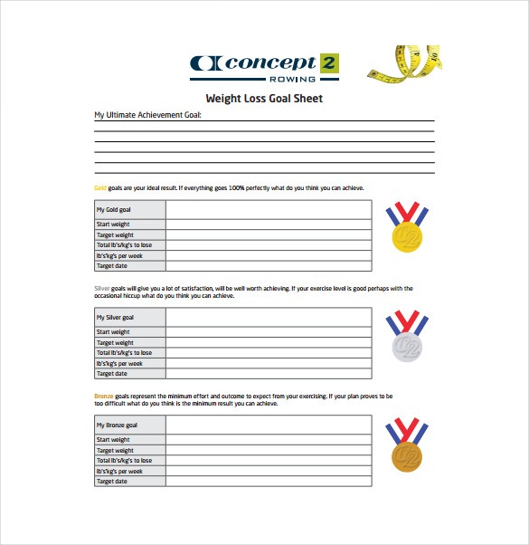 Setting Sales Goals Worksheets