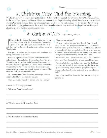 free-christmas-comprehension-worksheets-printables