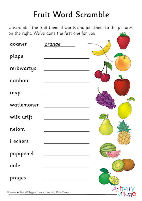 Food And Drink Vocabulary | Free Worksheets Samples