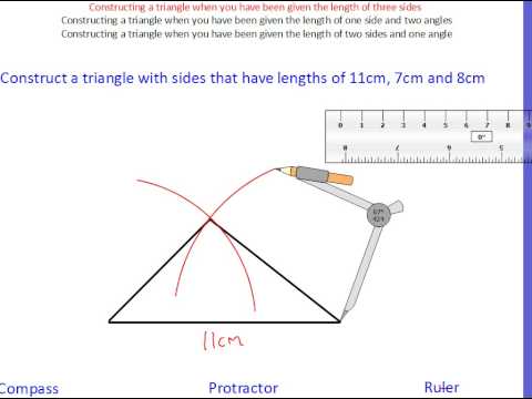 Constructing Triangles | Free Worksheets Samples