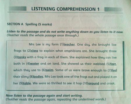 Kindergarten Listening Comprehension Worksheets