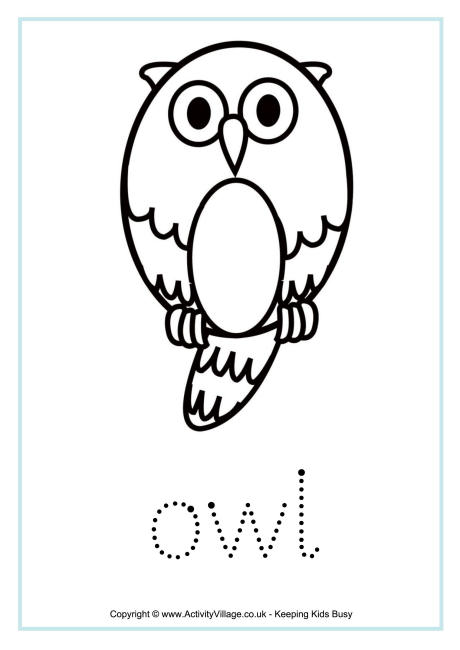 Owl Worksheets | Free Worksheets Samples