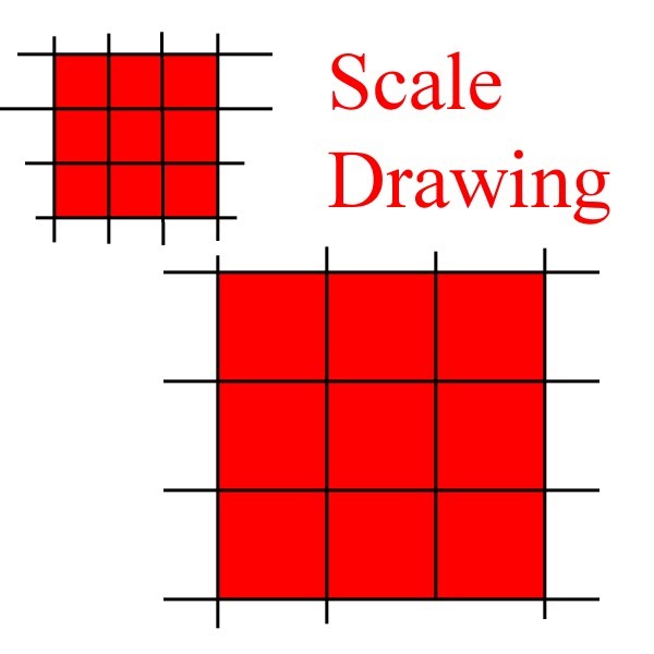Simple Scale Drawing Worksheets