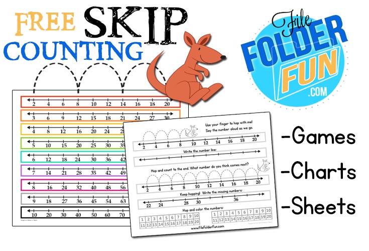 Skip Counting Chart & Worksheets | Free Worksheets Samples