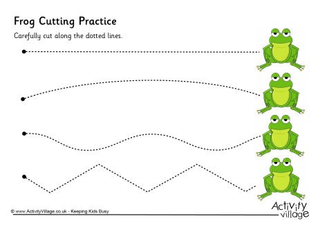 Cutting Practice Worksheets