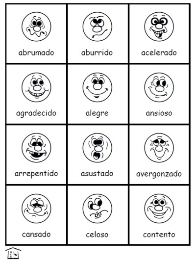 Spanish Emotions Worksheets