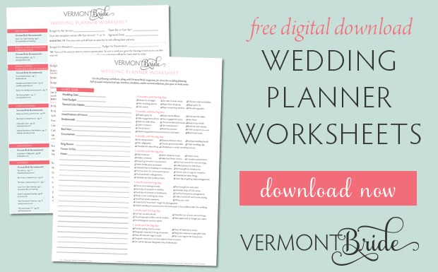 Wedding Planning Worksheets