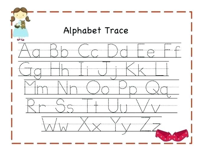 Abc Tracing Worksheets Full Size Of Preschool Alphabet Tracing | Free ...