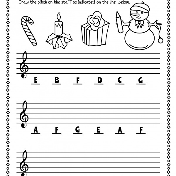 Alto Clef Note Reading Worksheets
