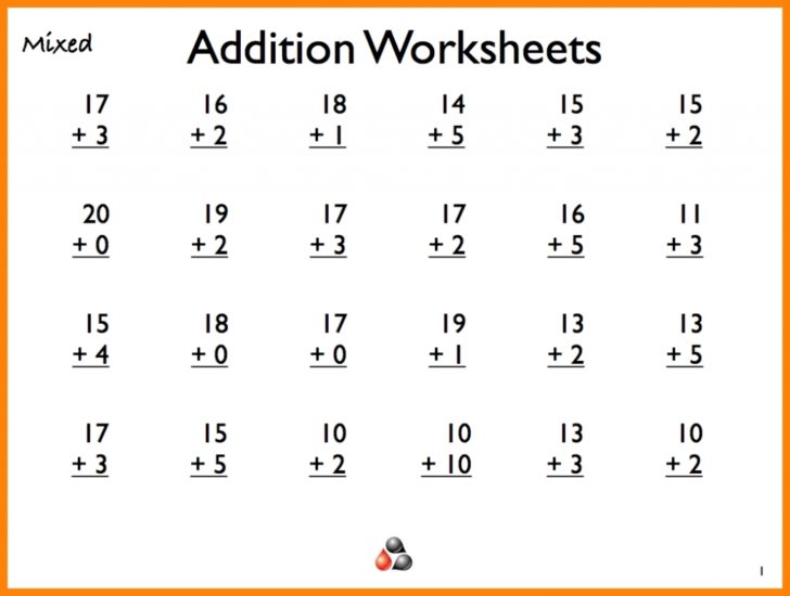 Elementary Math Worksheets | Free Worksheets Samples
