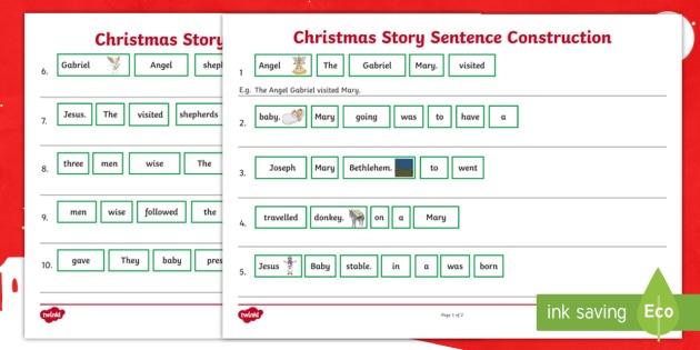 Sentence Construction Worksheets sentence-construction-worksheets