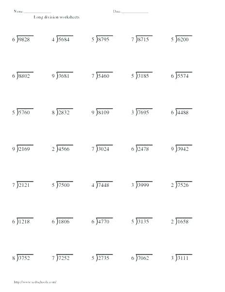 2nd Grade Division Worksheets Division Worksheets 2nd Grade | Free ...