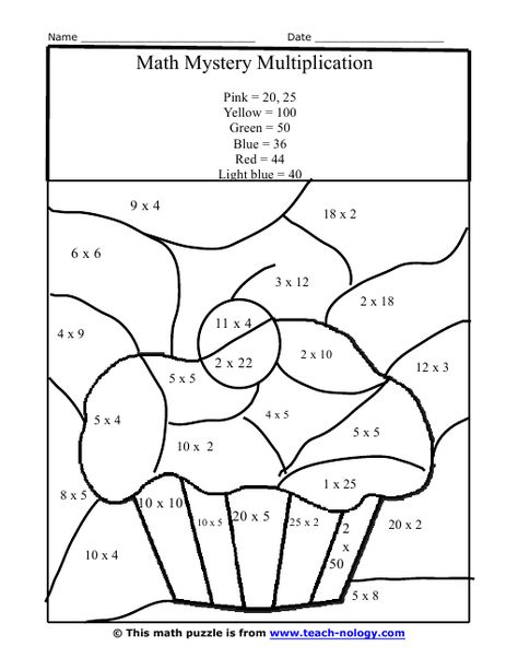 Colour By Multiplication 2 Times Table | Free Worksheets Samples