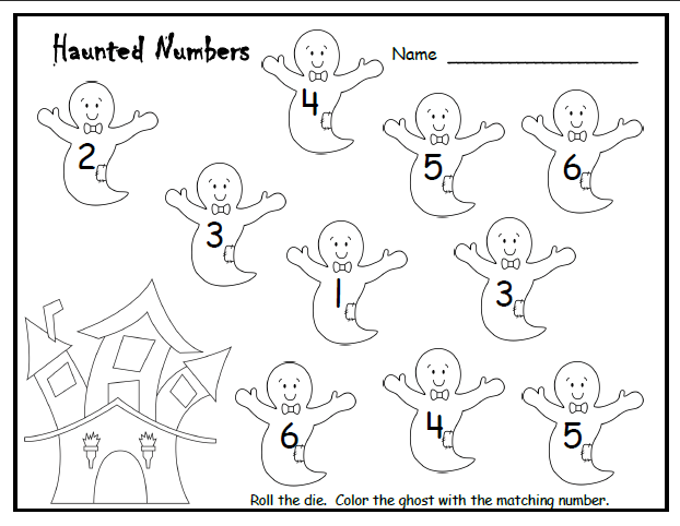 Free Printable Halloween Worksheet For Kids | Free Worksheets Samples