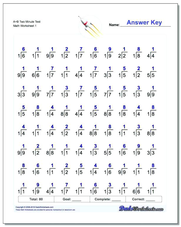 Mad Math Minute Multiplication Tables Free Times Worksheets First ...