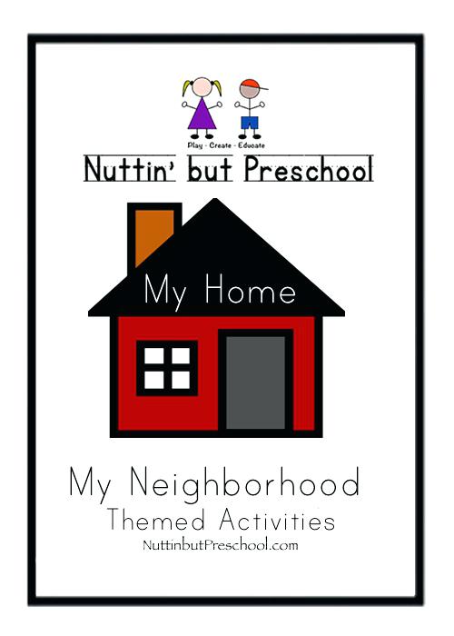 My Home Worksheets Kindergarten