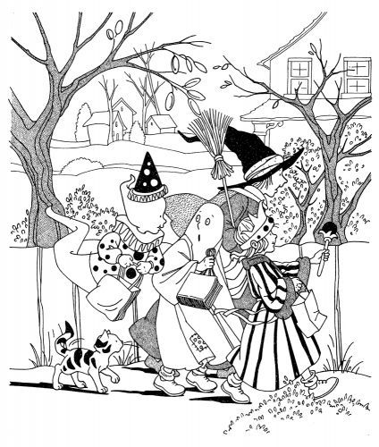 Halloween Hidden Pictures Worksheets