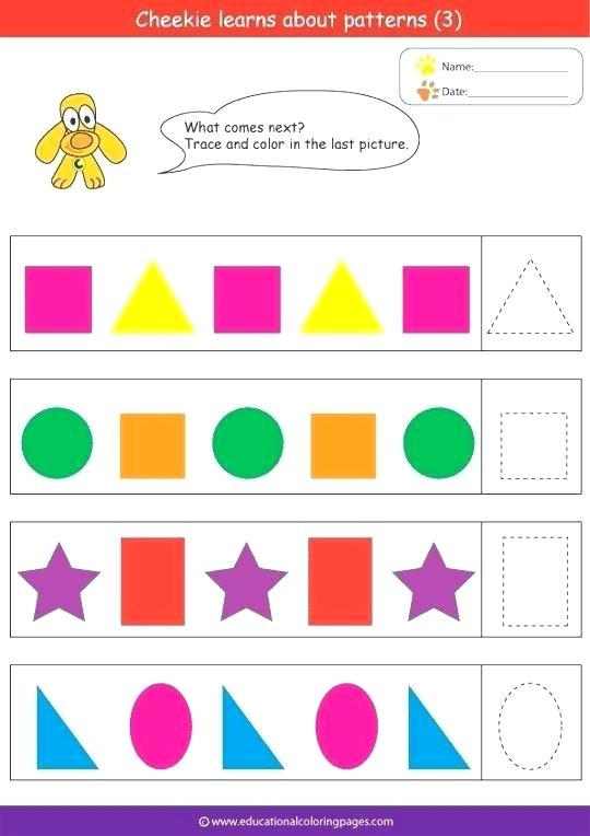 Ab Pattern Worksheets Ab Pattern Worksheets For Kindergarten Best ...