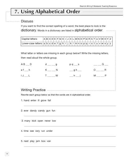 Printable Dictionary Worksheets