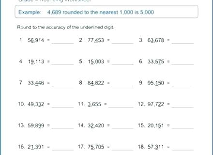 Math Worksheets Place Value