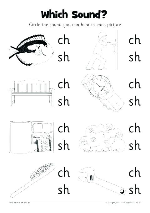 Sh Worksheets Free Ch Word Sort And Digraph Activities Den | Free ...