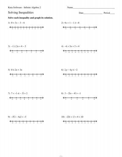 Solving Linear Inequalities Worksheet In Solving Linear | My XXX Hot Girl Solving Linear Inequalities Worksheet In Solving Linear | My XXX Hot Girl