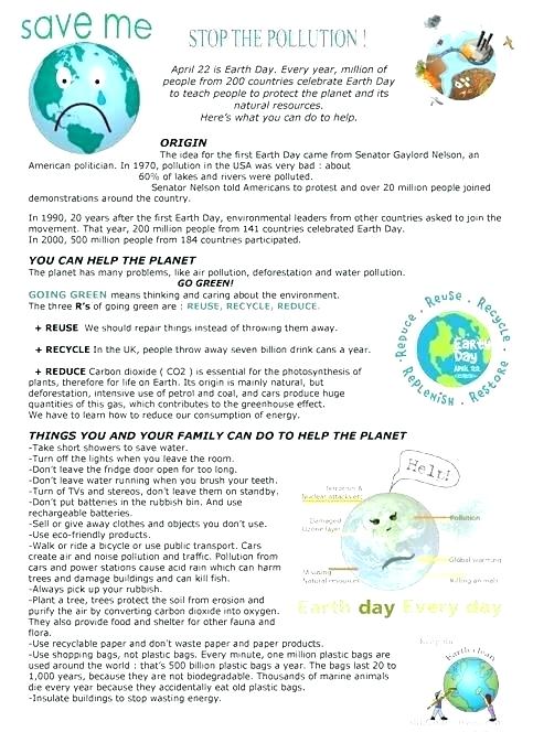 Pollution Worksheets | Free Worksheets Samples