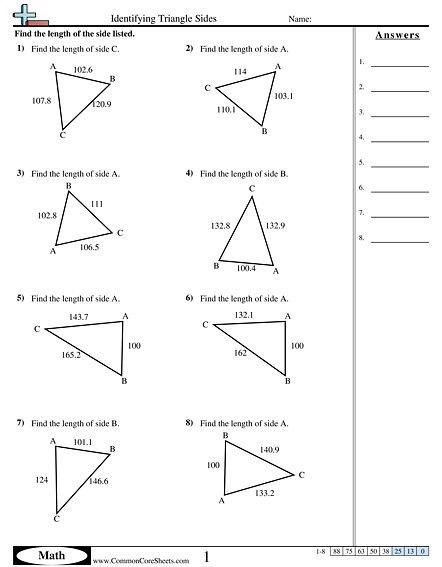 Trigonometry Worksheets | Free Worksheets Samples