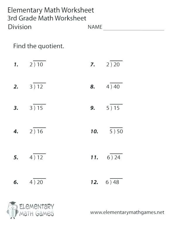 6th Grade Division Worksheets One Step Addition Equations Word | Free ...